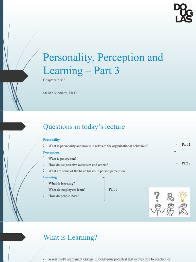 PowerPoint Slides Only Learning | PDF | Self Efficacy | Reinforcement