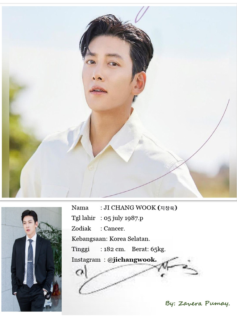 Biodata Ji Chang Wook | PDF
