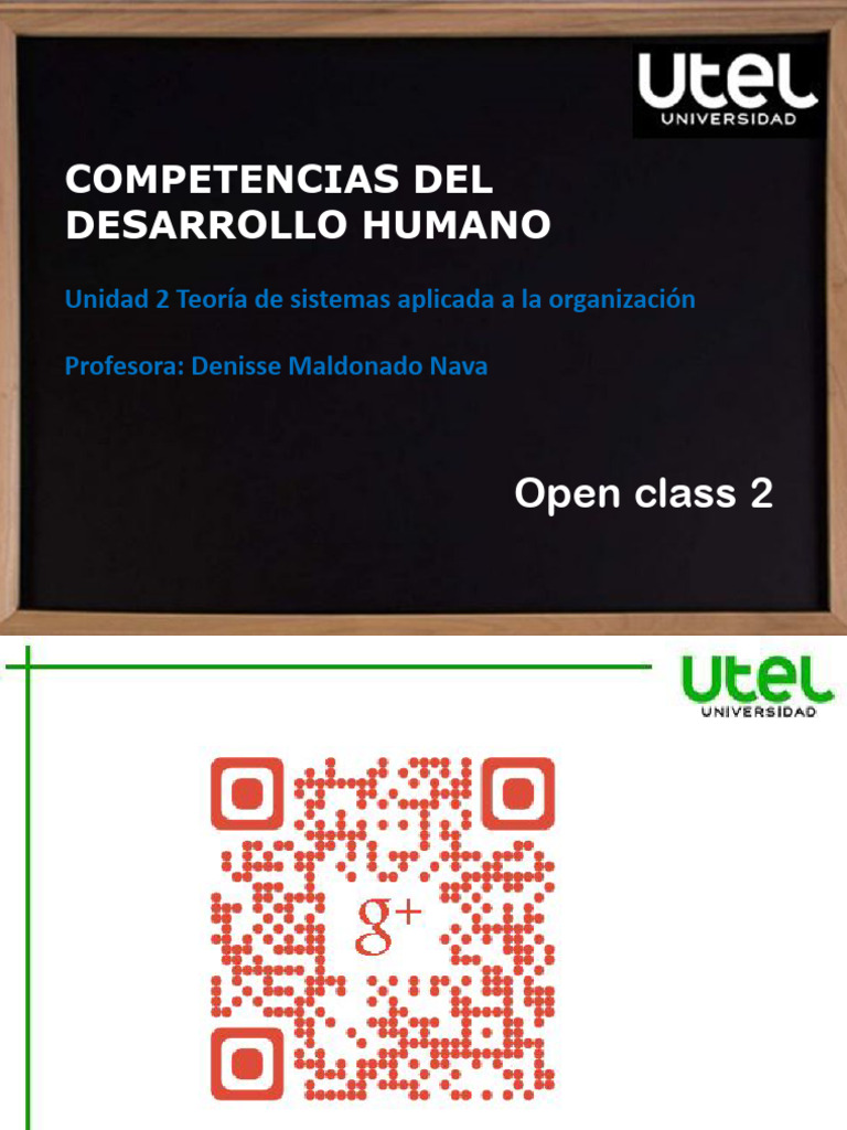 Open Clas 2 CDH | PDF | Teoría de sistemas | Sistema