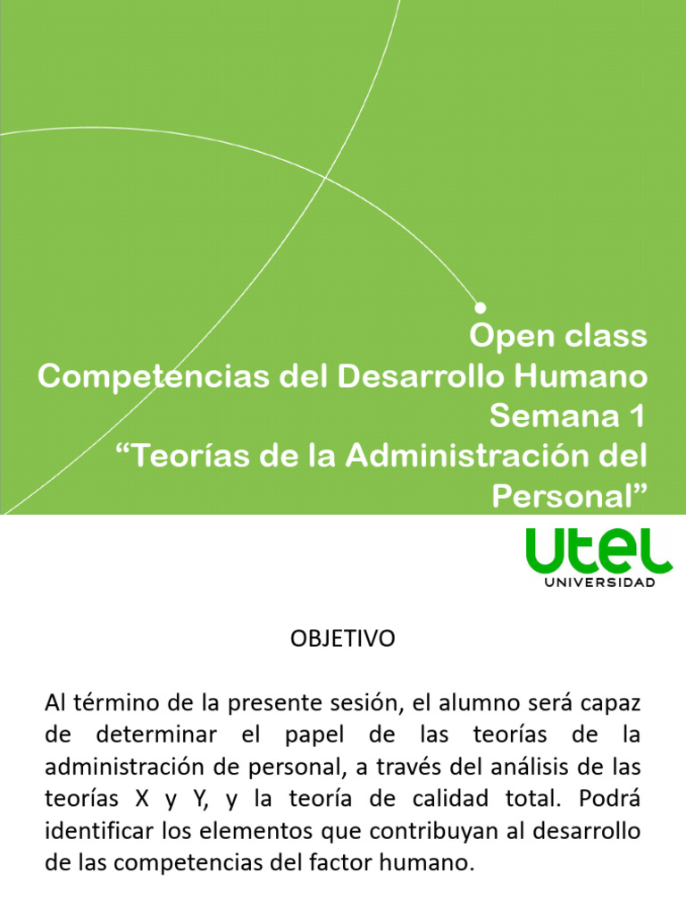 Open Class Semana 1 | PDF