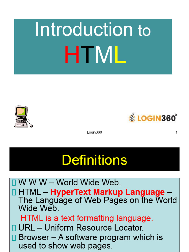 HTML | Download Free PDF | Hyperlink | Html Element