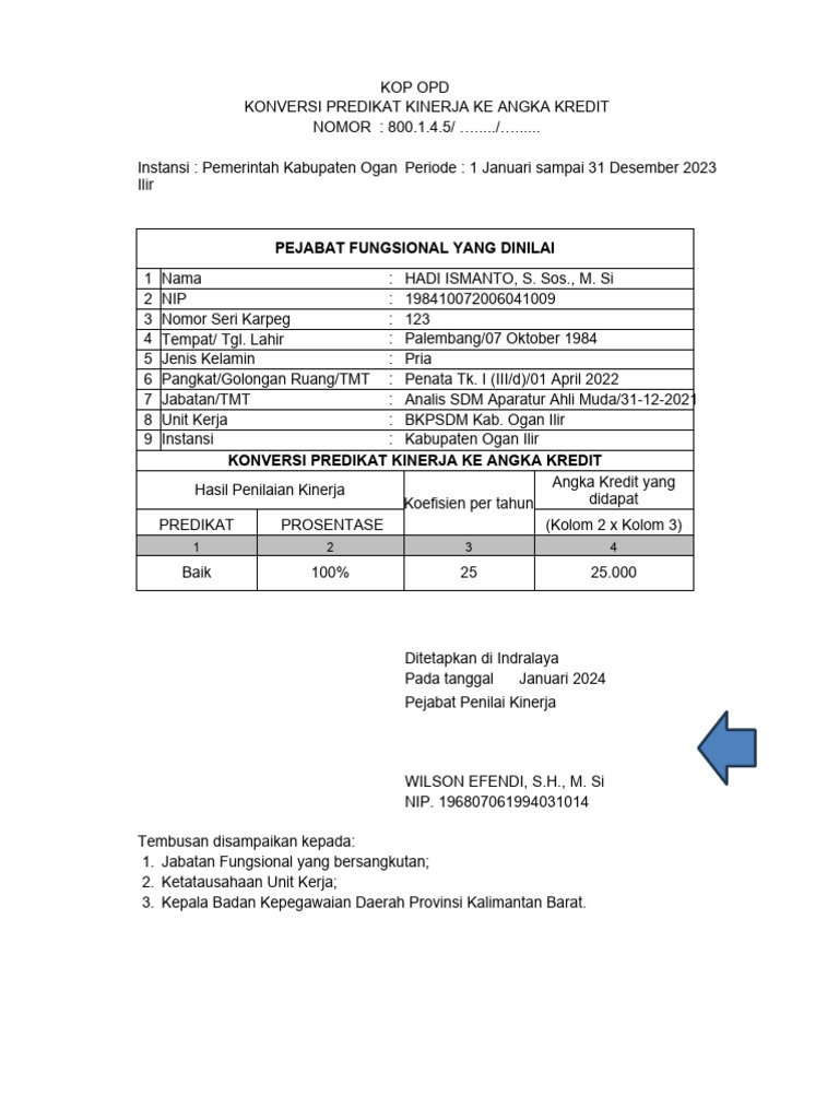 Pak Konversi Amril Nurman Revisi 2024 | PDF