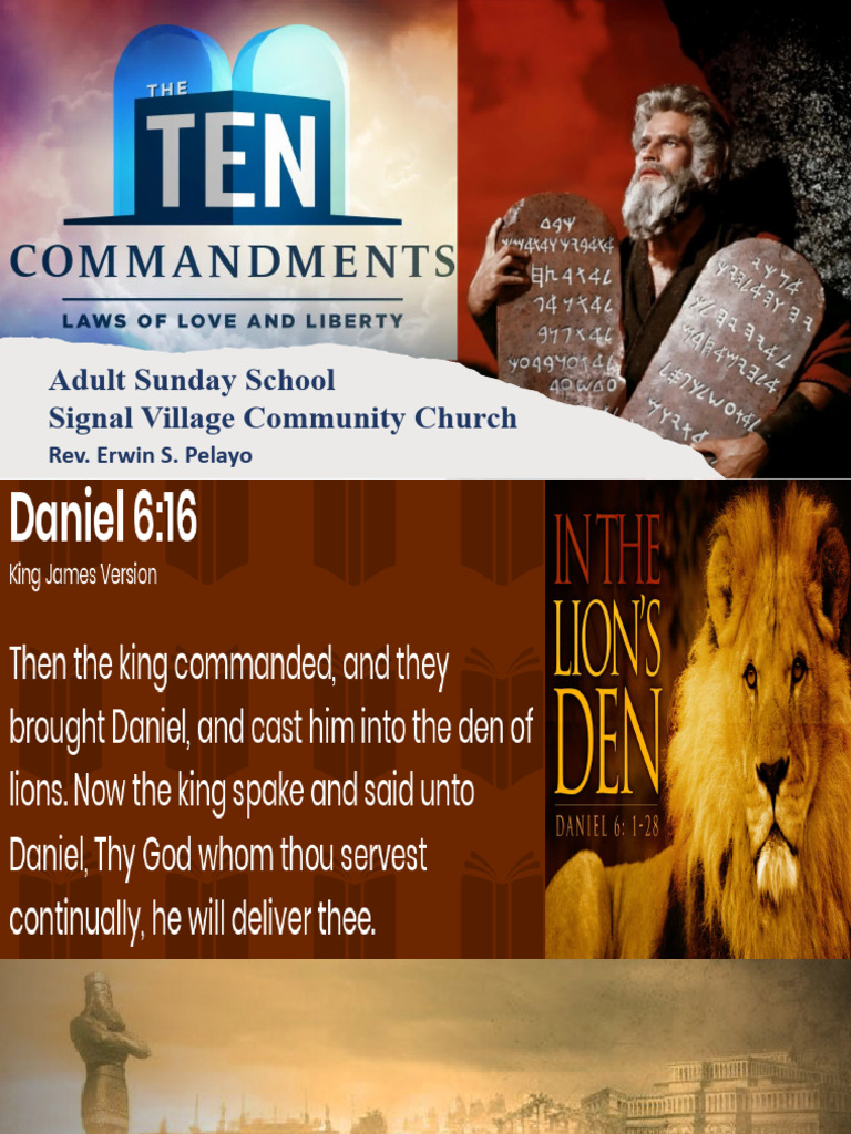 Sermon Daniel Jan. 21 2024 | PDF