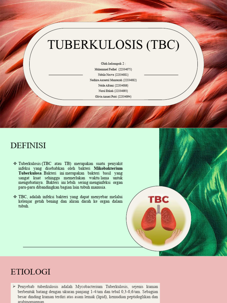 KELOMPOK 2 TUBERKULOSIS (TBC) | PDF | Sains & Matematika