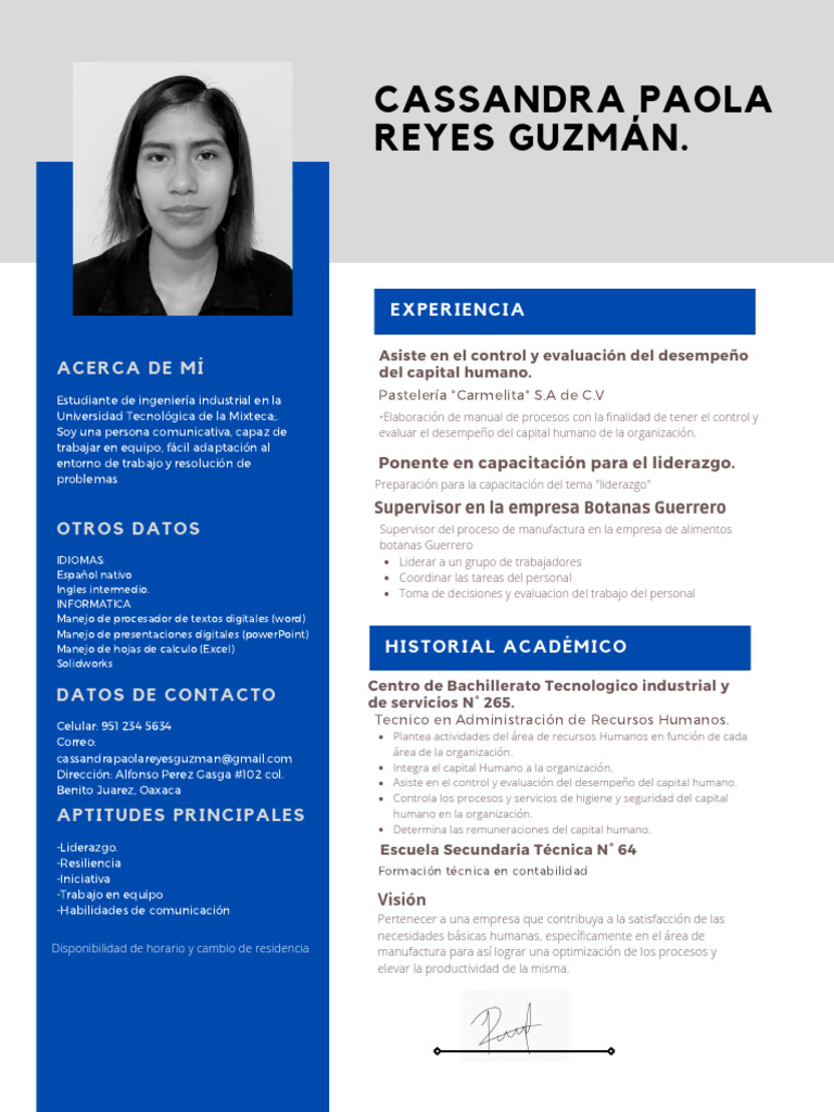 Experiencia en Recursos Humanos y Liderazgo | PDF | Gestión de recursos ...