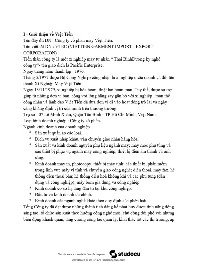 May Mac Viet Tien | PDF