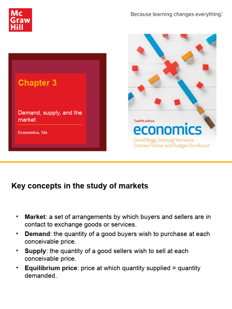 Lecture 3 (Chapter 3) Slides | PDF | Economic Surplus | Economic Equilibrium
