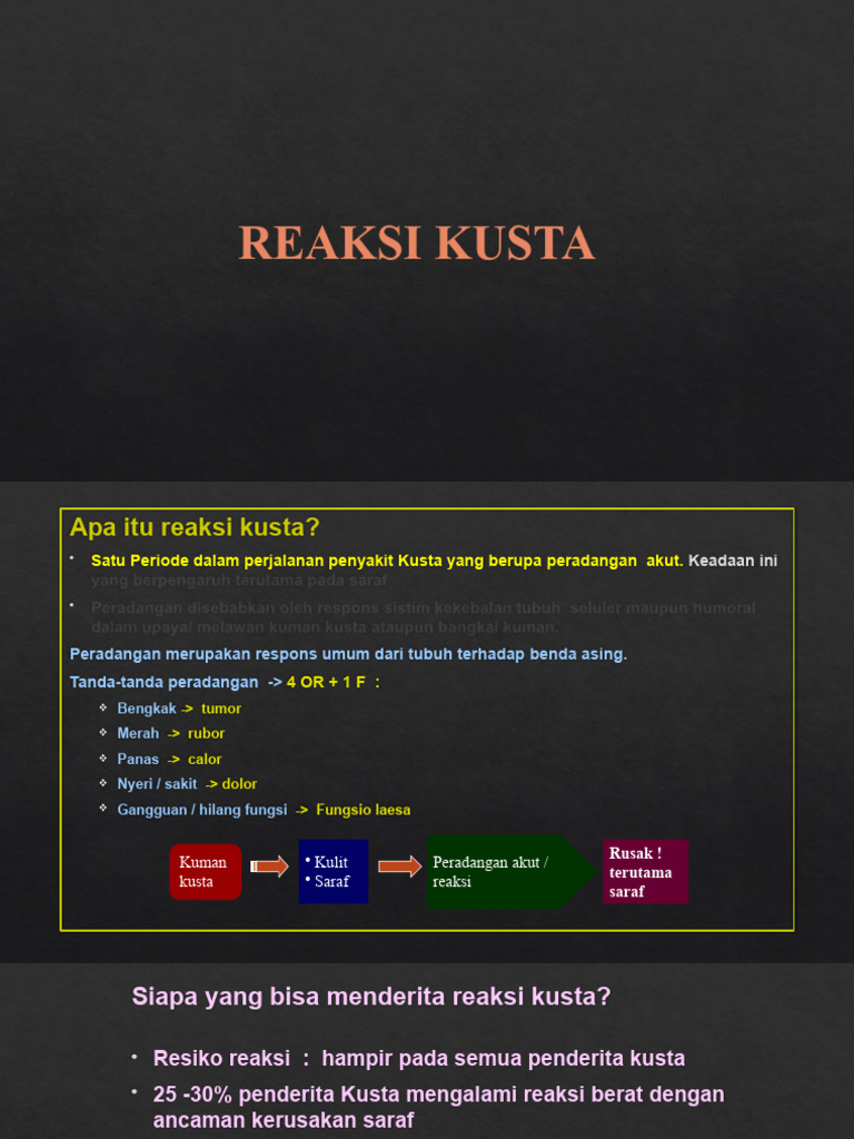 Reaksi Kusta | PDF