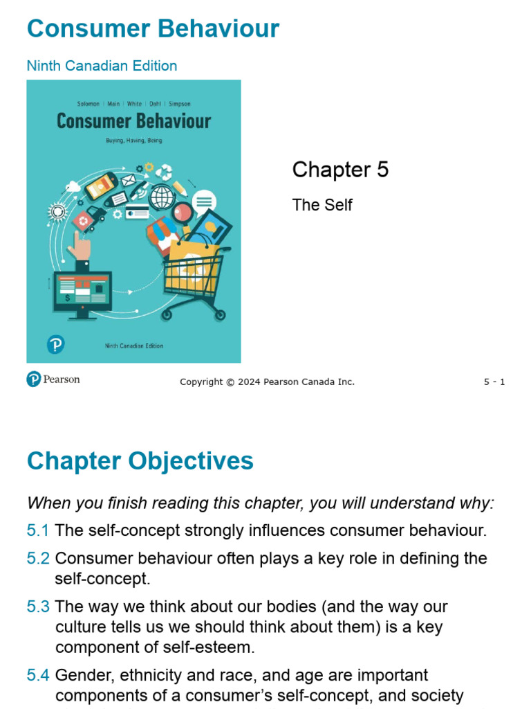 05 Solomon cb9c PPT ch05 | PDF | Self Concept | Gender