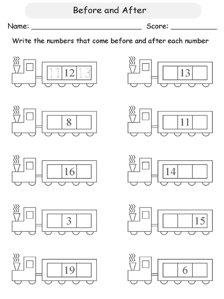 Counting Up To 20 | PDF