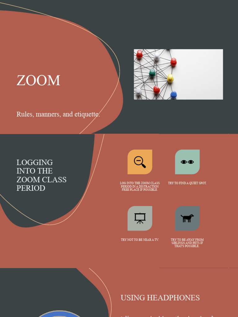 Zoom Class Etiquette and Guidelines | PDF