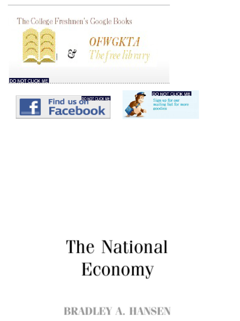 The National Economy | PDF | Supply (Economics) | Supply And Demand
