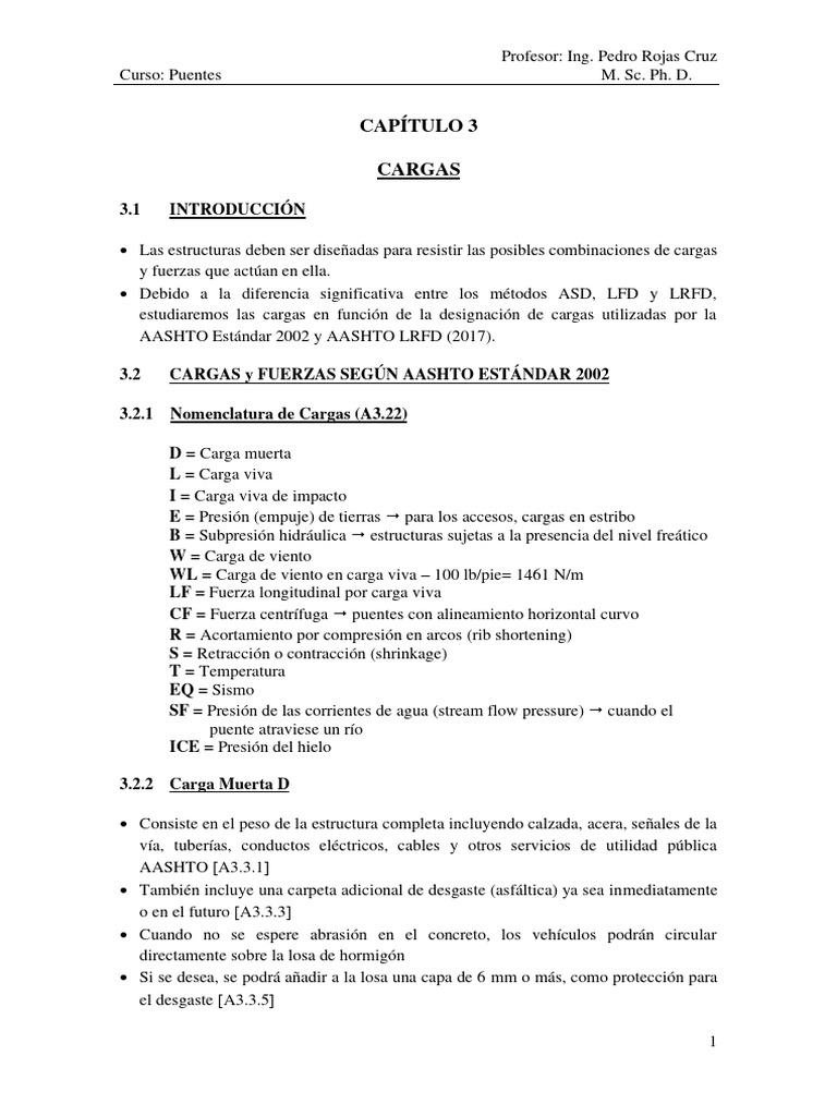 CAPITULO - 3 - Rev PRC | PDF | Puente | Hormigón pretensado