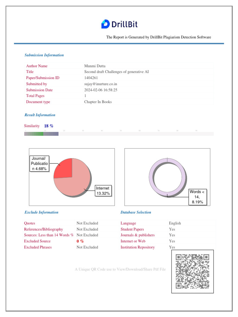 DB - Report - Challenges of Generative ArtificiaI Intelligence (AI) (Abstarct) | PDF | Computing ...