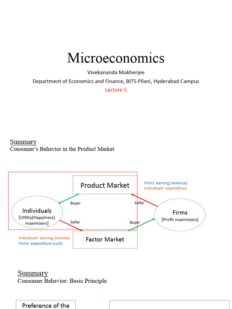 Microeconomics L5 Pdf Microeconomics Economies