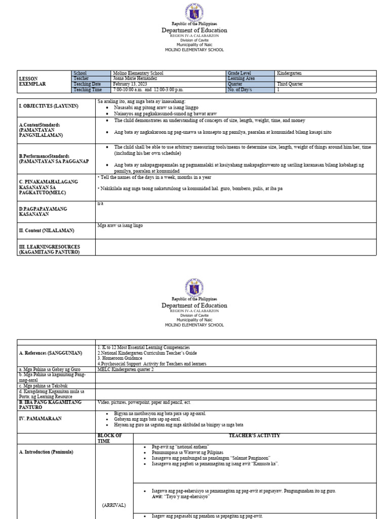 DLP Q3 Week1 Day1 | PDF