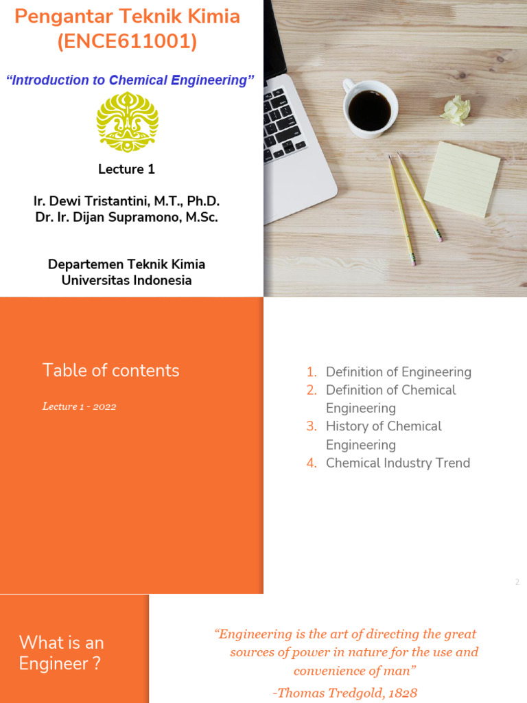 Lecture Material Week 1 | PDF | Chemical Engineering | Engineering Lecture Material Week 1 | PDF | Chemical Engineering | Engineering