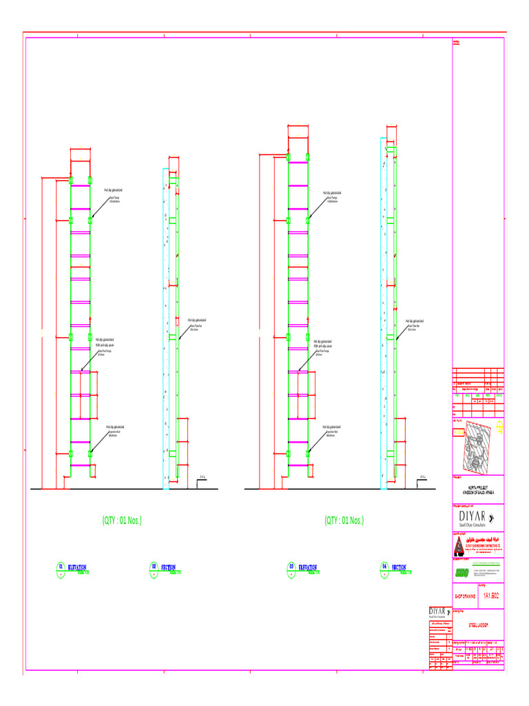 P144-1A1.B02-WA-ST-201-01a (STELL LADDER) - P144-1A1.B02-WA-ST-201-01-1 | PDF