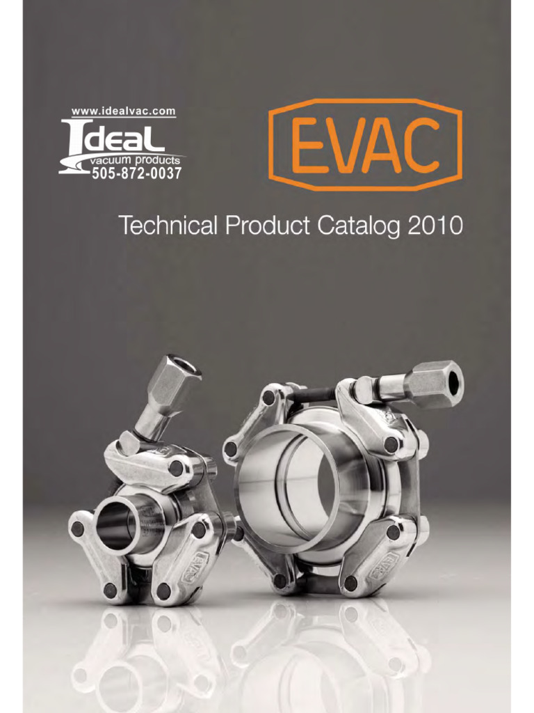 Catalog Evac (Flanse Vacuum) | PDF | Mechanical Engineering | Building ...