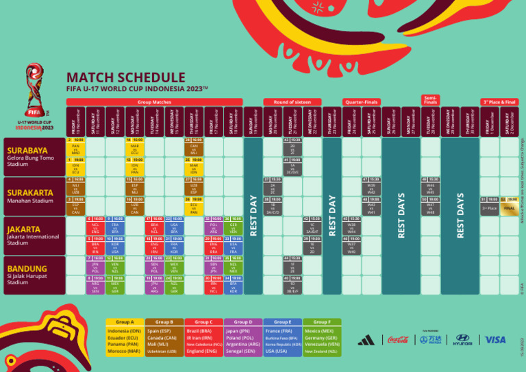 Jadwal Pertandingan PILDUN | PDF