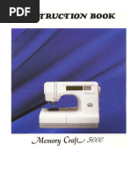 Huskystar 219 224 Manual en | PDF | Sewing Machine | Seam (Sewing)