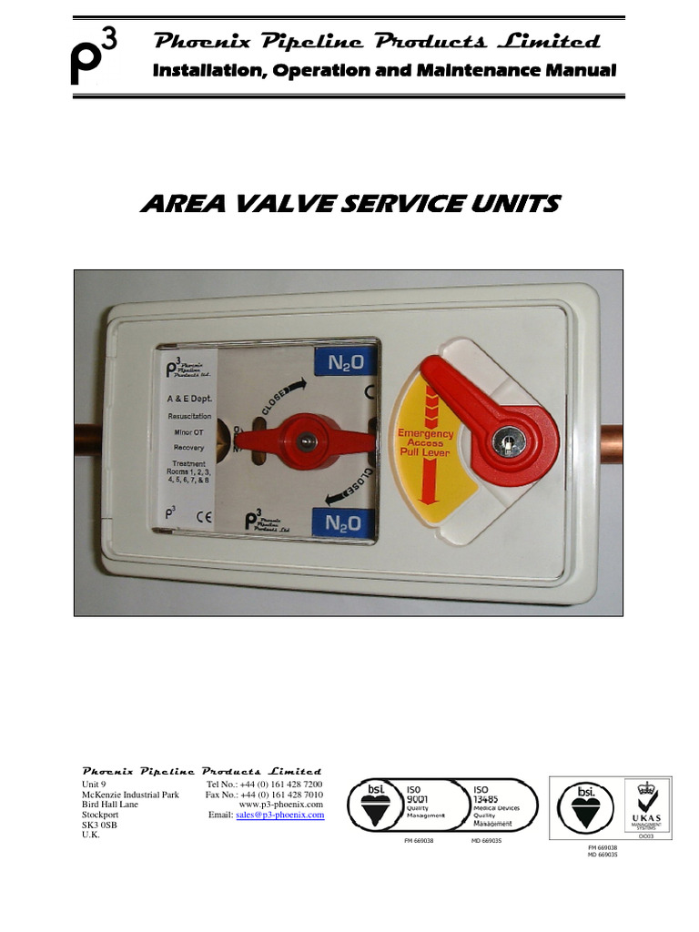 AVSU Installation and Operation Manual | PDF | Valve | Pipe (Fluid ...
