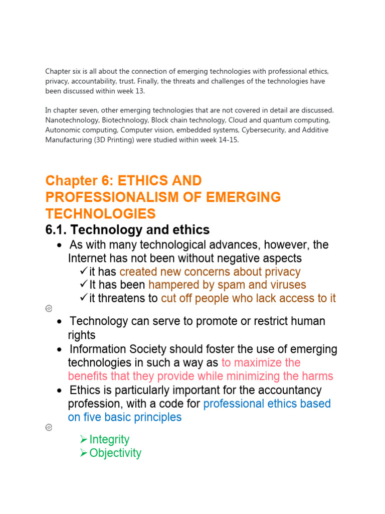 Emerging Technologies Pdf Emerging Technologies Privacy