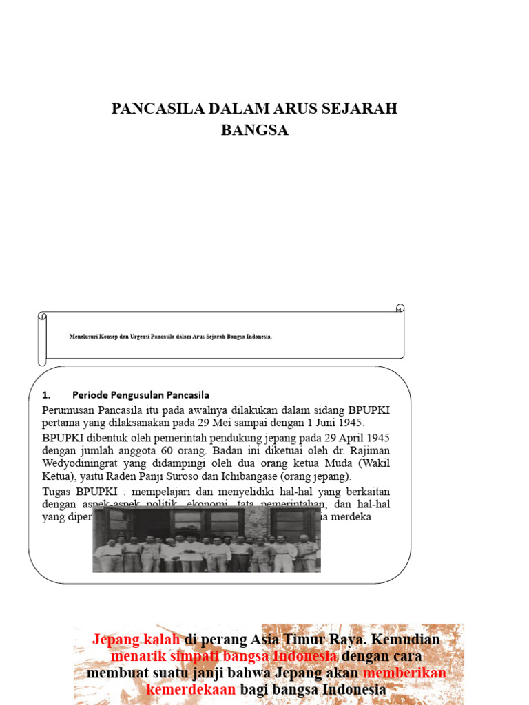 Pancasila Dalam Arus Sejarah Bangsa | PDF Pancasila Dalam Arus Sejarah Bangsa | PDF