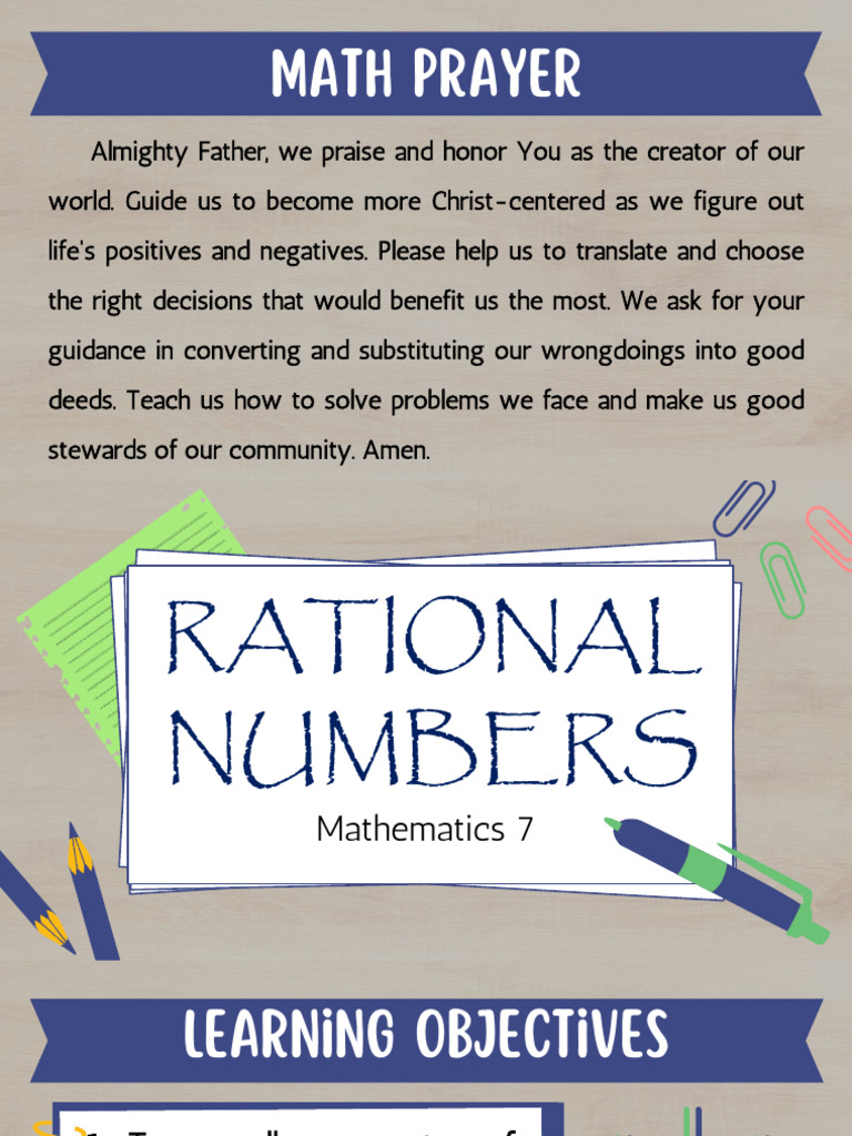 Rational Numbers | PDF | Lexicology | Mathematical Objects