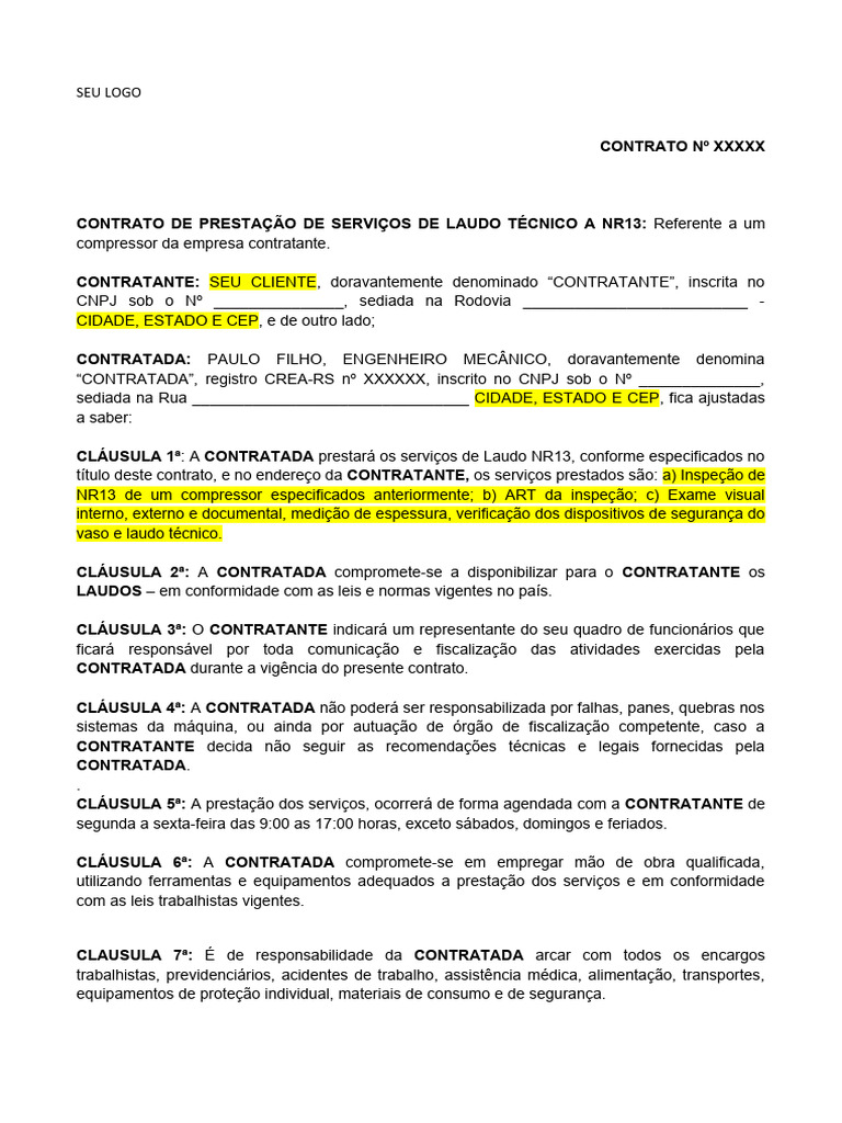 Modelo Contrato | PDF