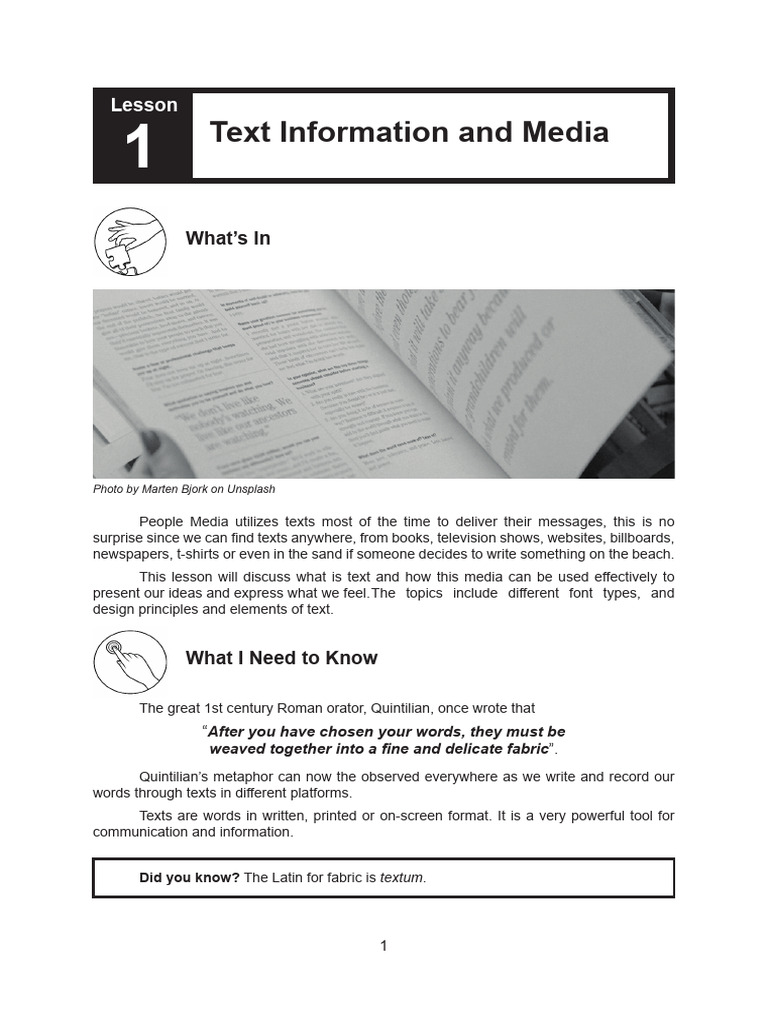 Understanding Text and Media Design | PDF | Typefaces | Serif