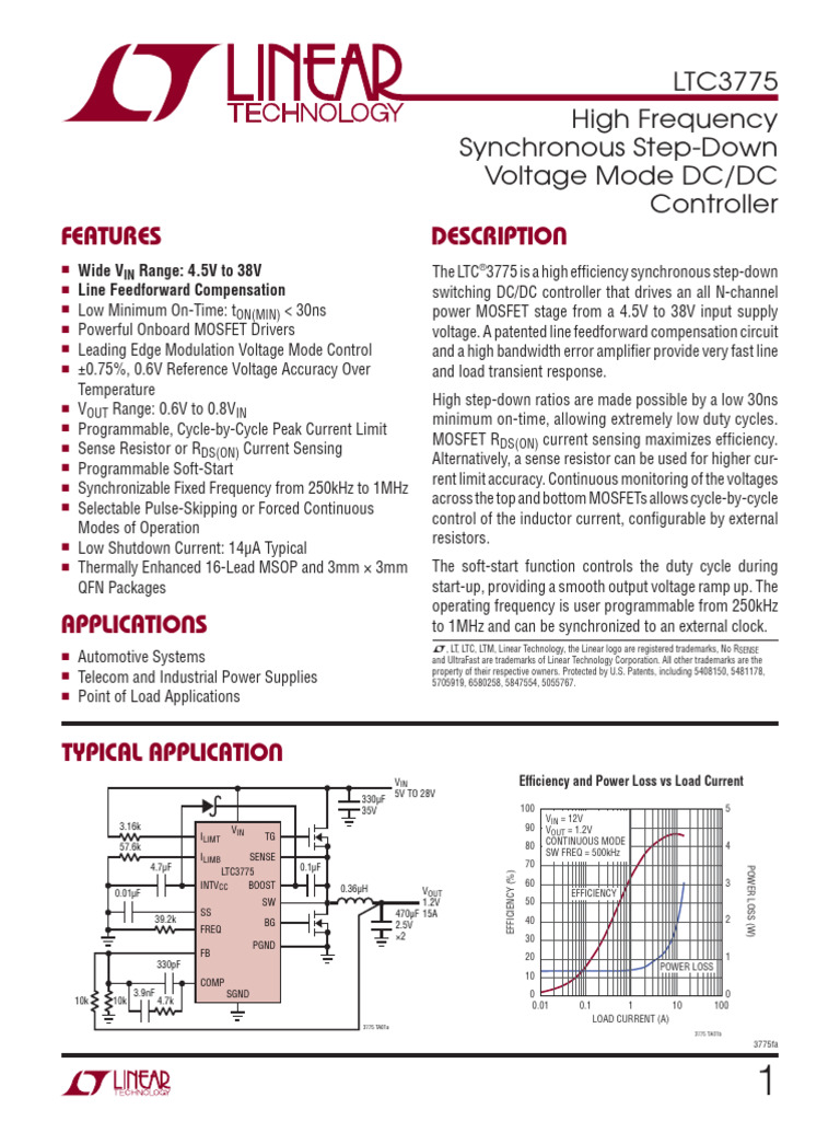 3775 Fa | PDF | Computer Engineering | Power Electronics