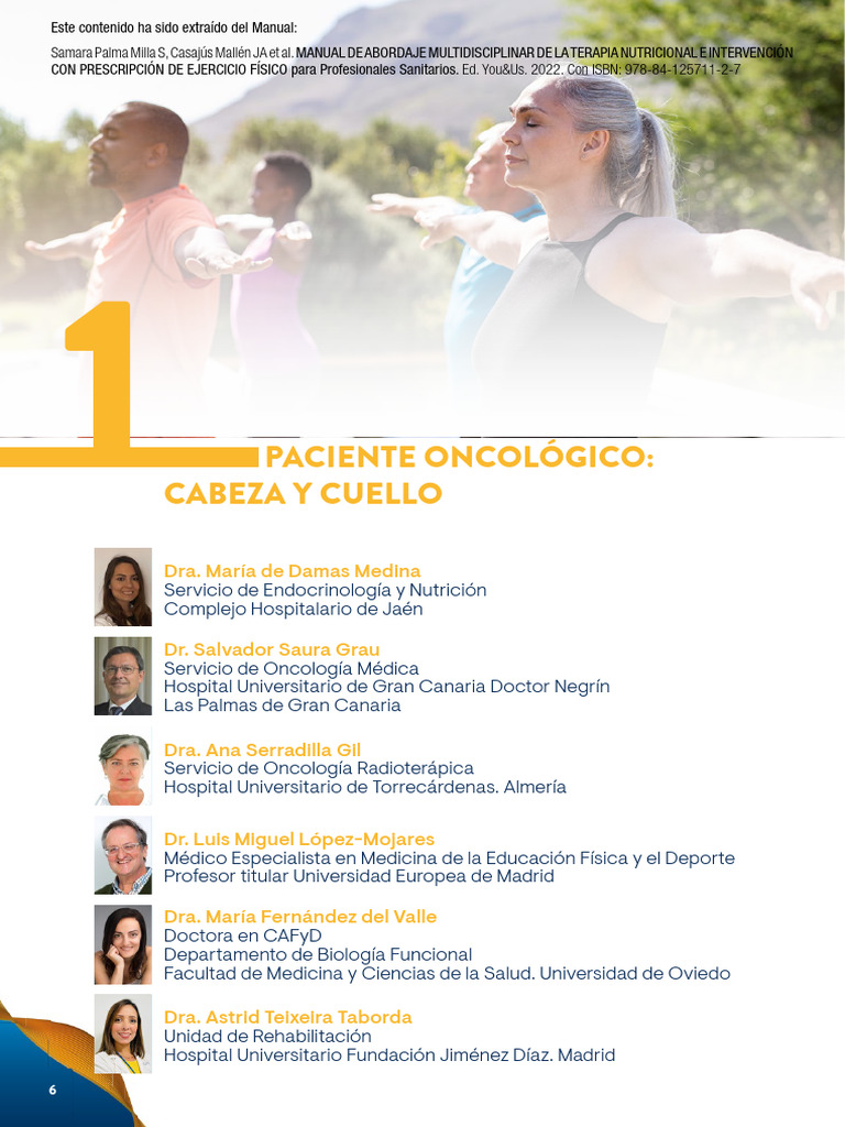 MOD1 - Onco Cabeza y Cuello | PDF | Cáncer | Oncología