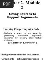 Citing Text Evidence Mini Anchor Charts | PDF