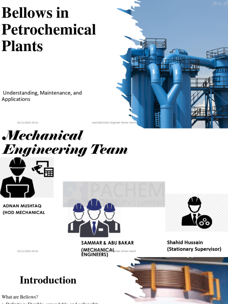 Bellows in Petrochemical Plants | PDF | Home & Garden | Computers