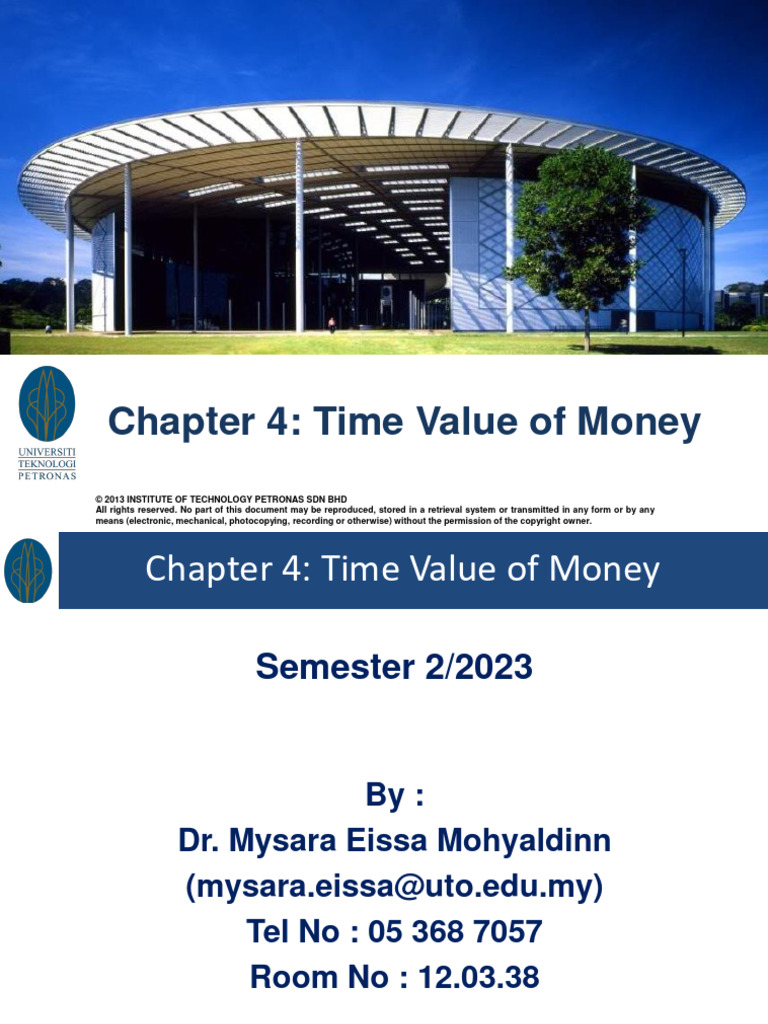 Module 4-5 - Time Value of Money+project Evaluation | Download Free PDF | Interest | Internal ...