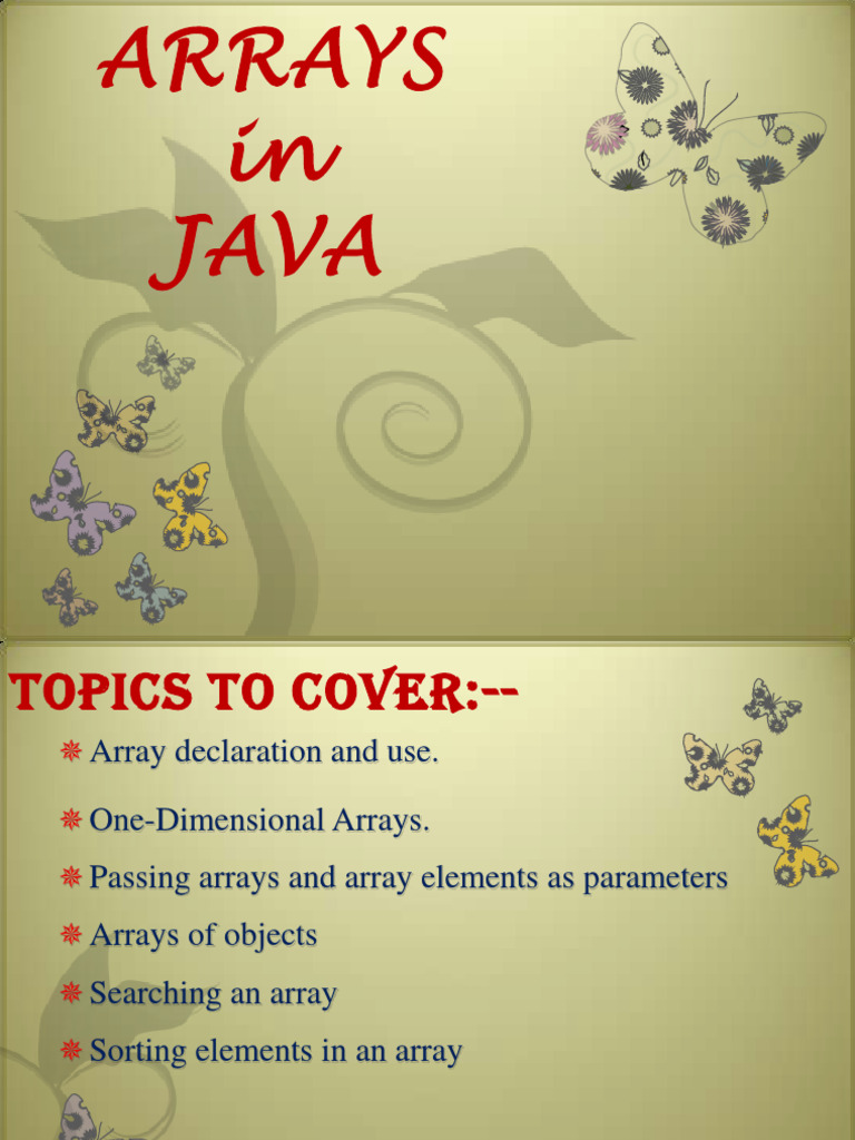 Arrays, Recursion | PDF | Computer Data | Computing Arrays, Recursion | PDF | Computer Data | Computing