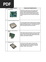 29 Perangkat Keras Komputer Beserta Fungsi Dan Gambarnya Lengkap | PDF