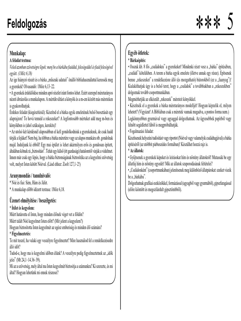 Noe Barkat Epit | PDF