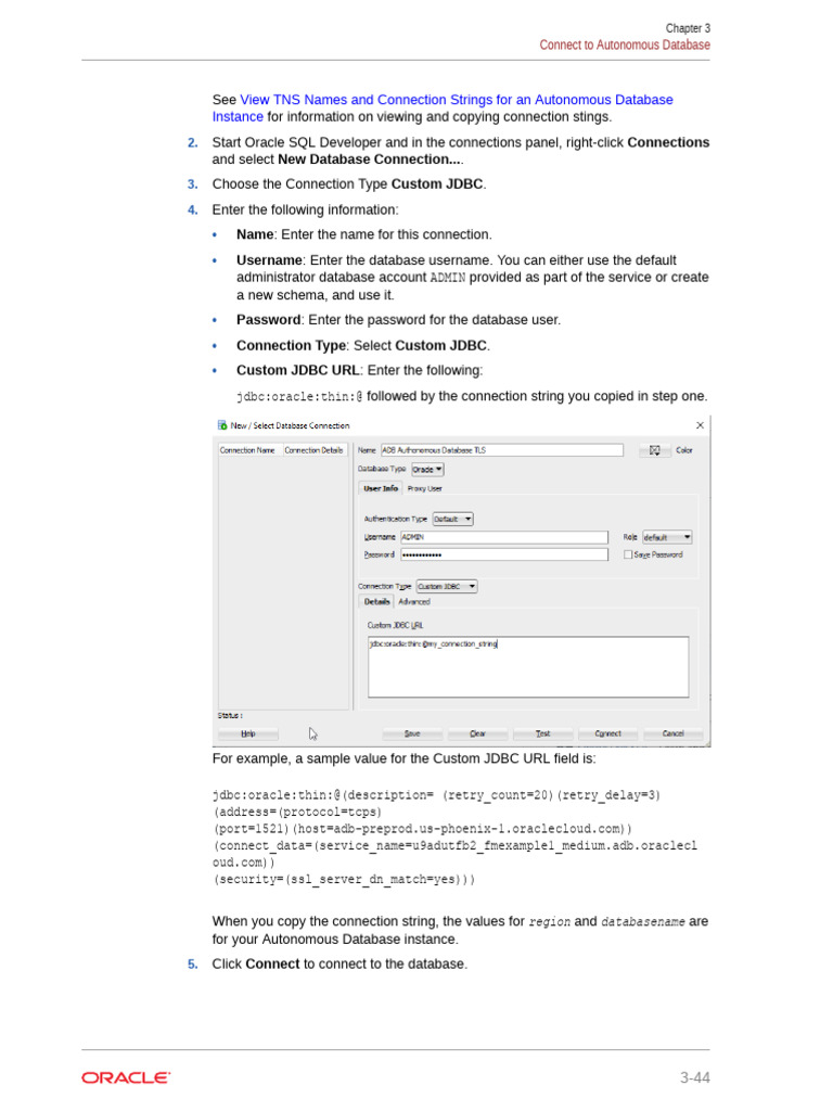 Using Oracle Autonomous Database Serverless 121 130 | PDF | Databases | User (Computing)