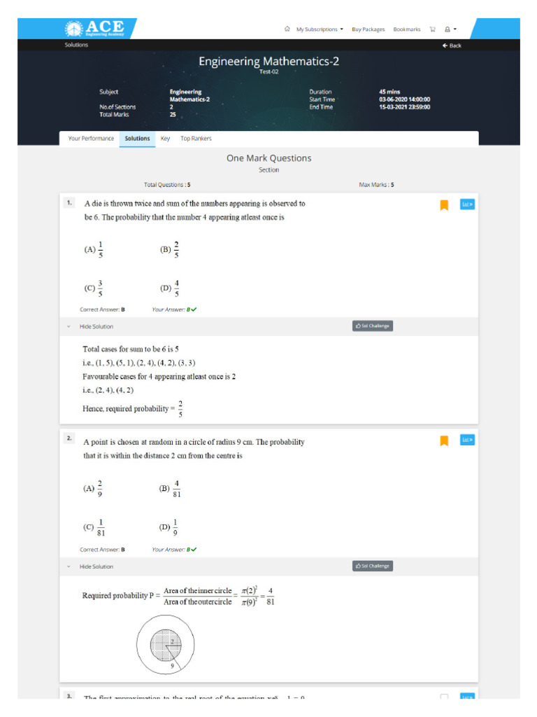 Engineering Mathematics-2 | PDF