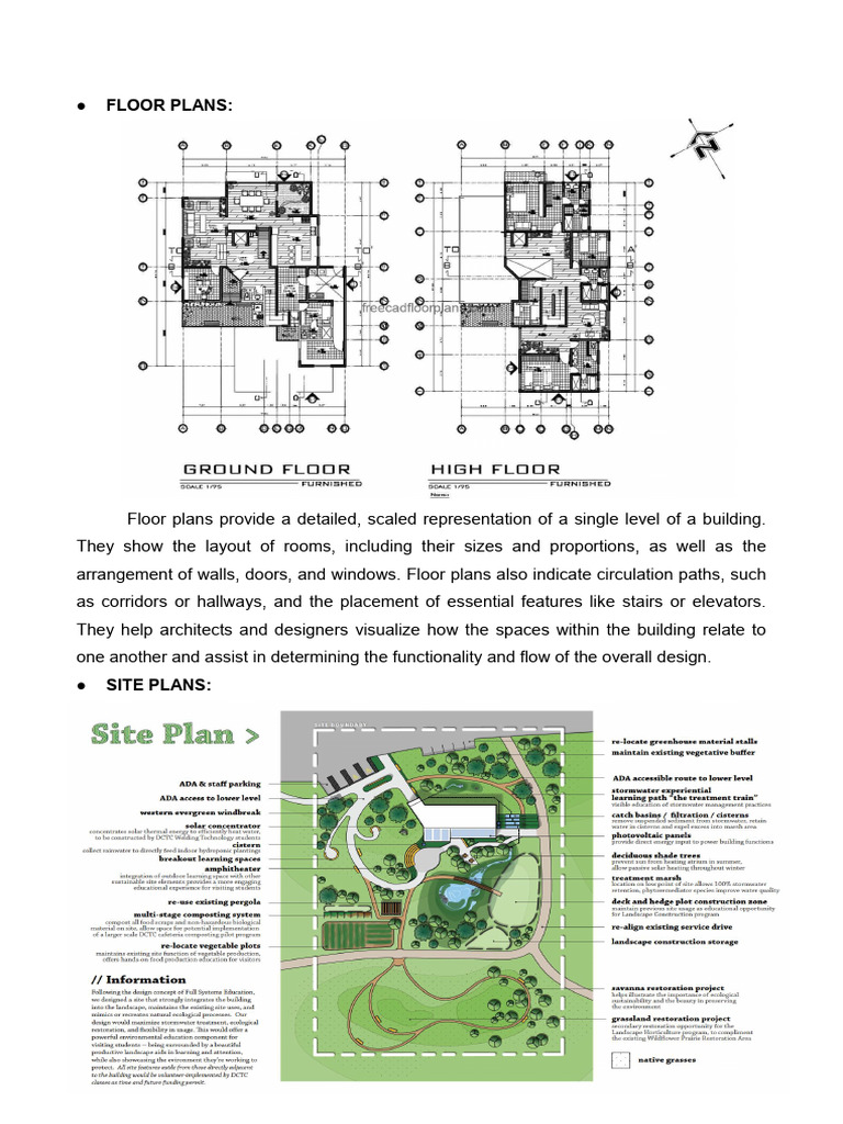 Types of Construction Plans Explained | PDF | Civil Engineering ...