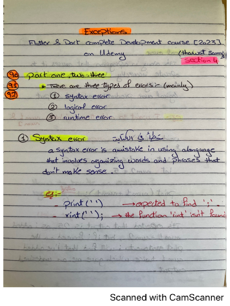Section 4 (Exceptions) | PDF Section 4 (Exceptions) | PDF