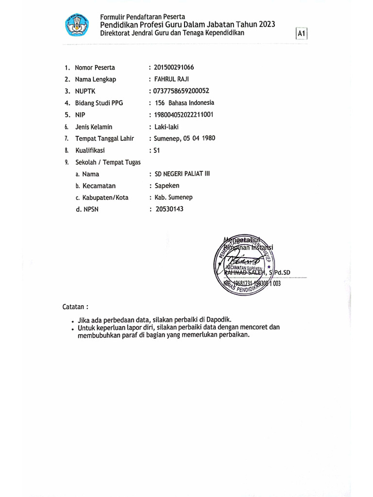 A1 Fahrul | PDF