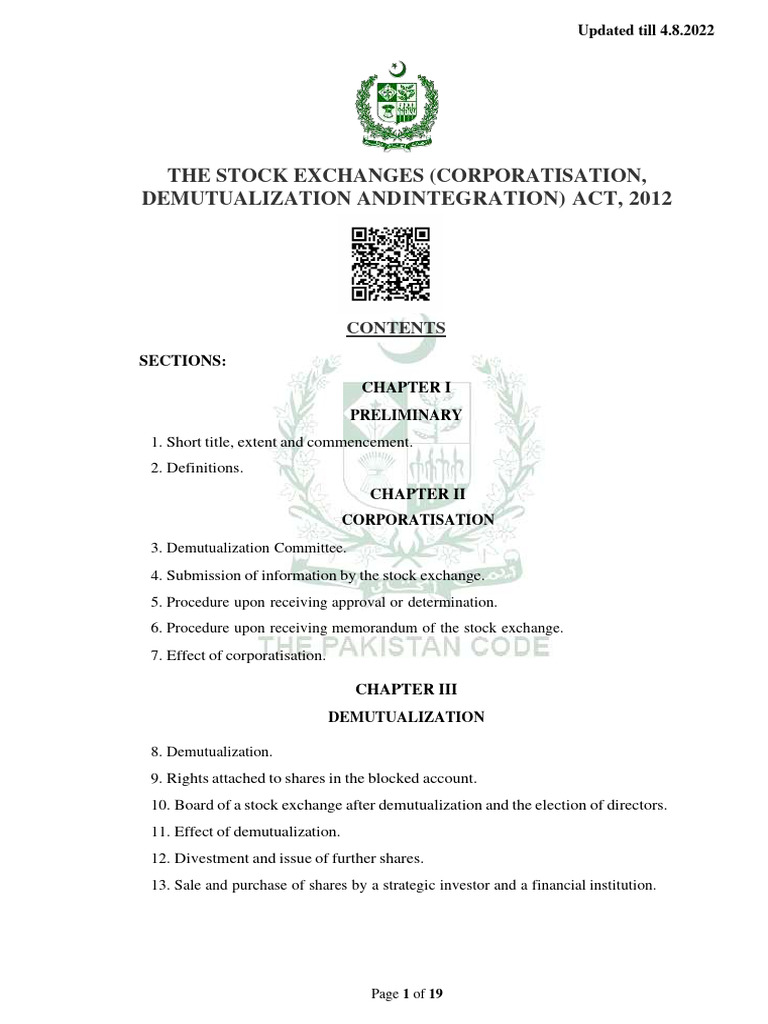 Stock Exchanges | PDF | Stocks | Valuation (Finance)