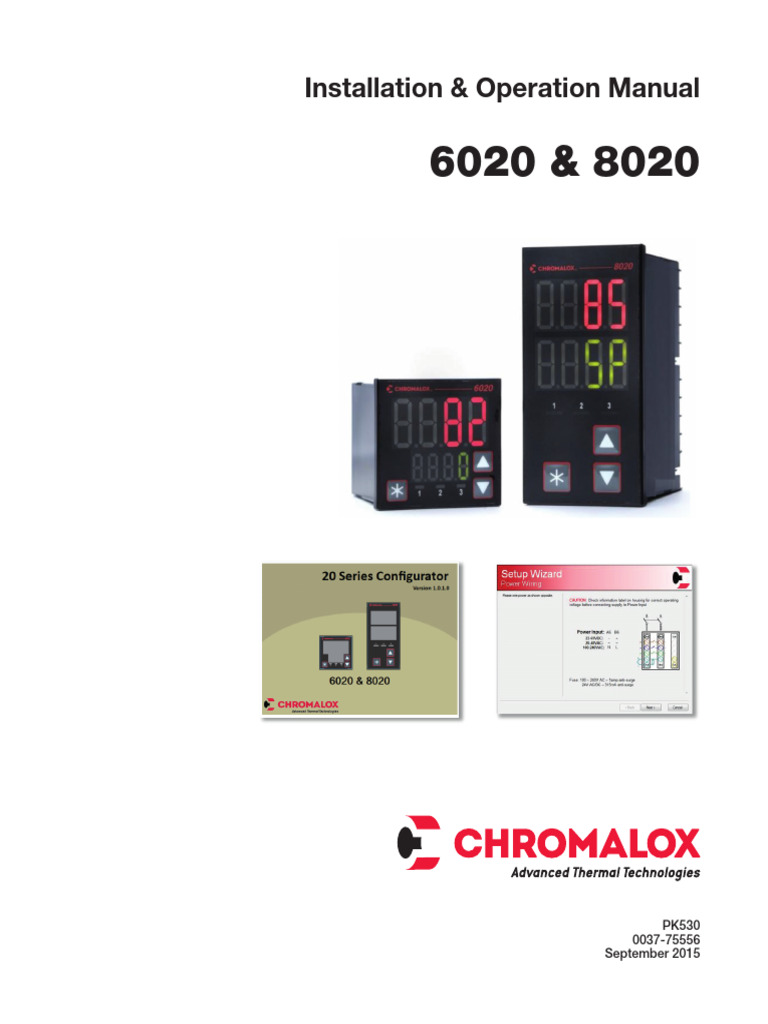 Im pk530 - 6020 8020 | PDF | Relay | Parameter (Computer Programming)