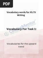 IELTS Writing Task 2 All Vocabulary | PDF | Essays | Poverty