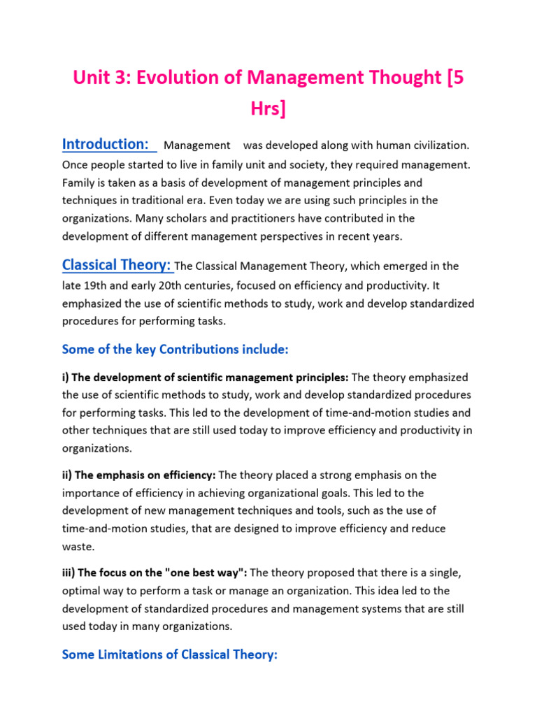 POM Unit-3 | PDF | Decision Making | Decision Theory