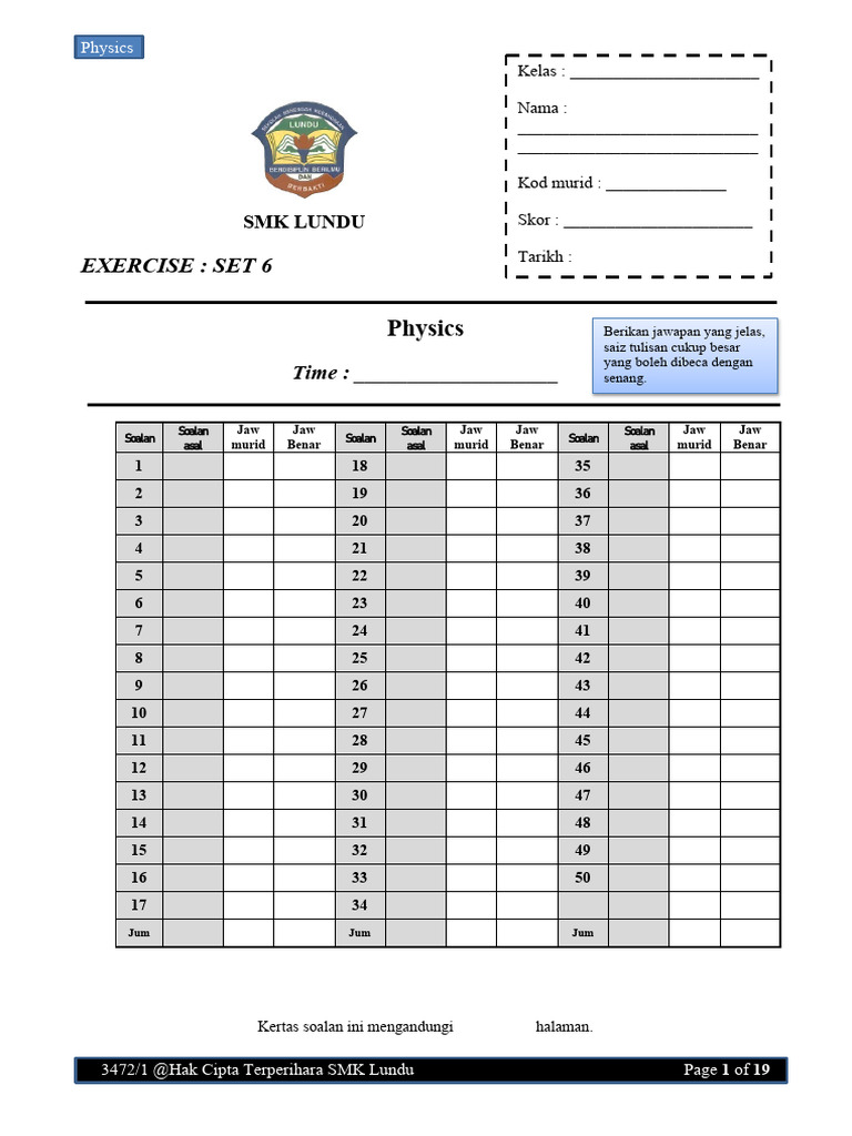 Objective Set 6 | PDF