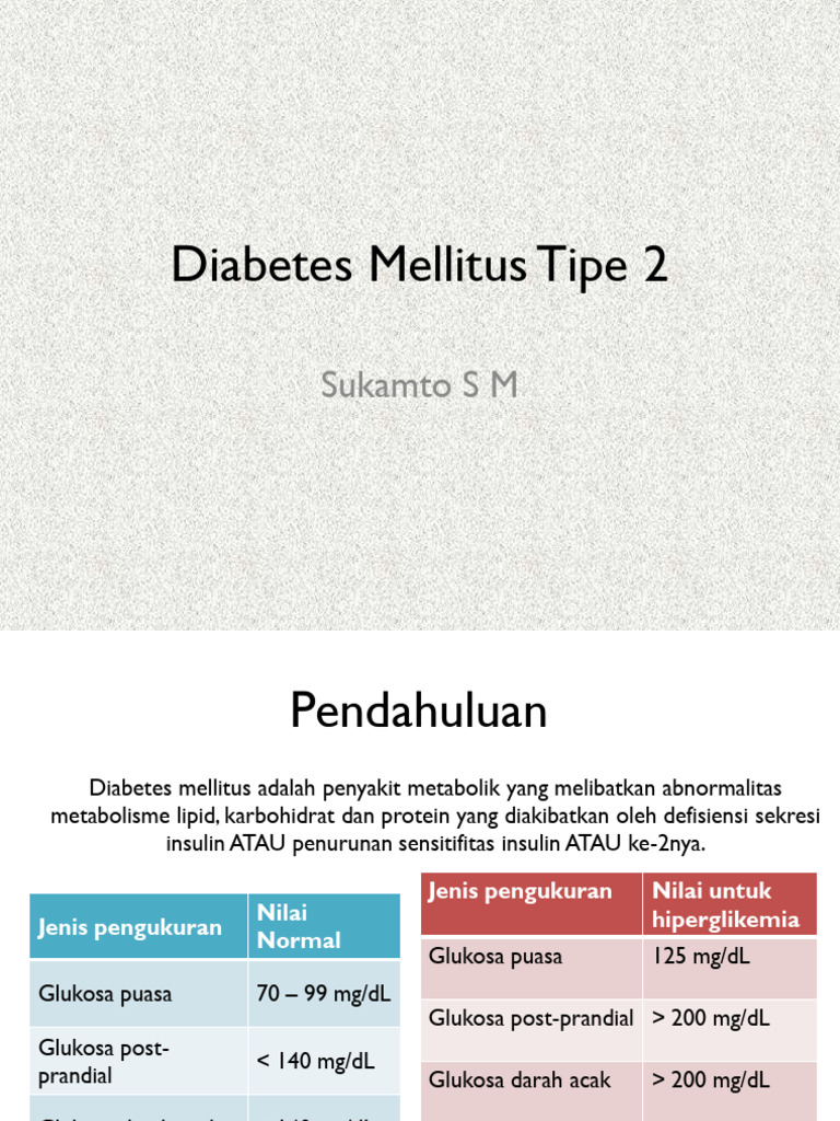 9 - Diabetes Mellitus Tipe 2 | PDF